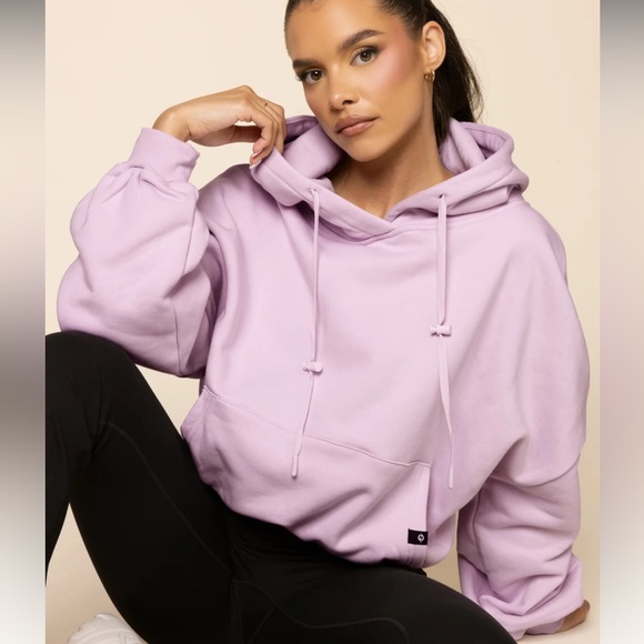 POPFLEX | Tops | Pink Lilac Popflex Cloud Hoodie For Women Super Baggy ...